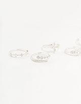 Silver Nature Motif Ring Pack - Lovisa